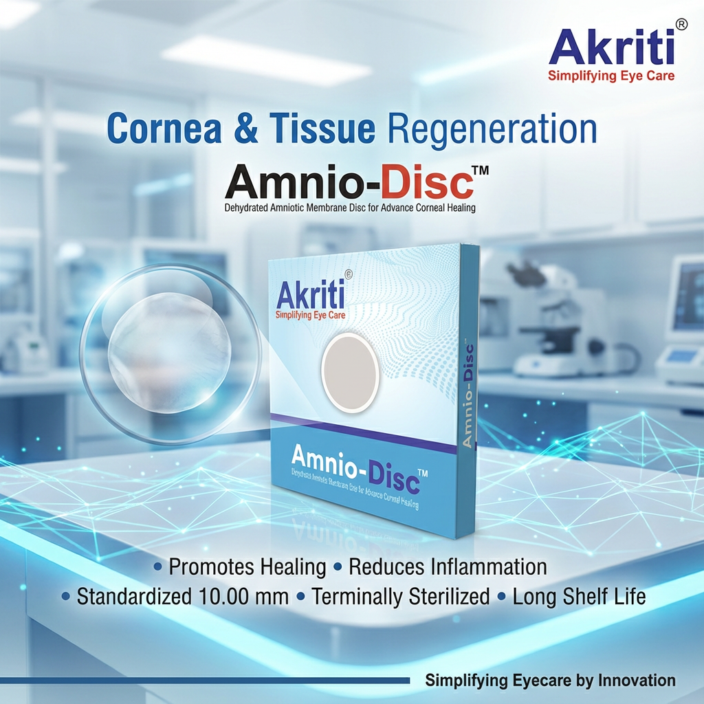 Amnio-Disc 10mm Dehydrated Amniotic Membrane | Akriti